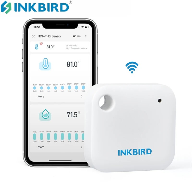 INKBIRD IBS-TH3 WiFi термометр-гигрометр