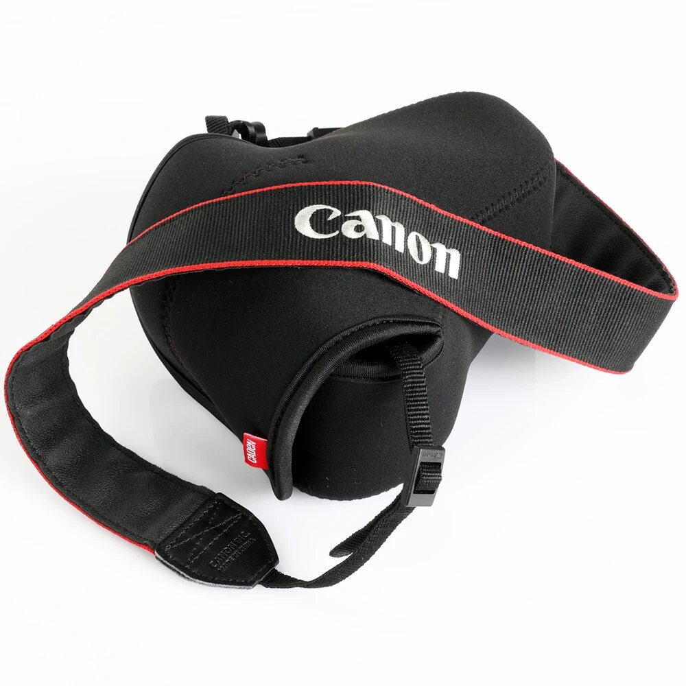 Велюровая водонепроницаемая сумка для фотоаппарата, мягкий неопреновый чехол для объектива Canon EOS 5D Mark IV III 5D4 6D II 5D3 5D2 24-70 24-105 мм