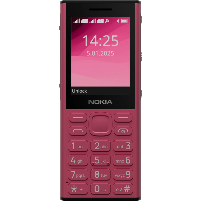 Мобильный телефон Nokia 130 Music TA-1704 DS Red, Красный (Red), Моноблок с кнопочной клавиатурой, 2G (GSM 900 / 1800)