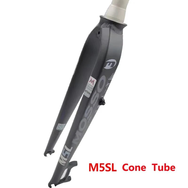 Вилка велосипедная Mosso M5SL Cone Tube черная