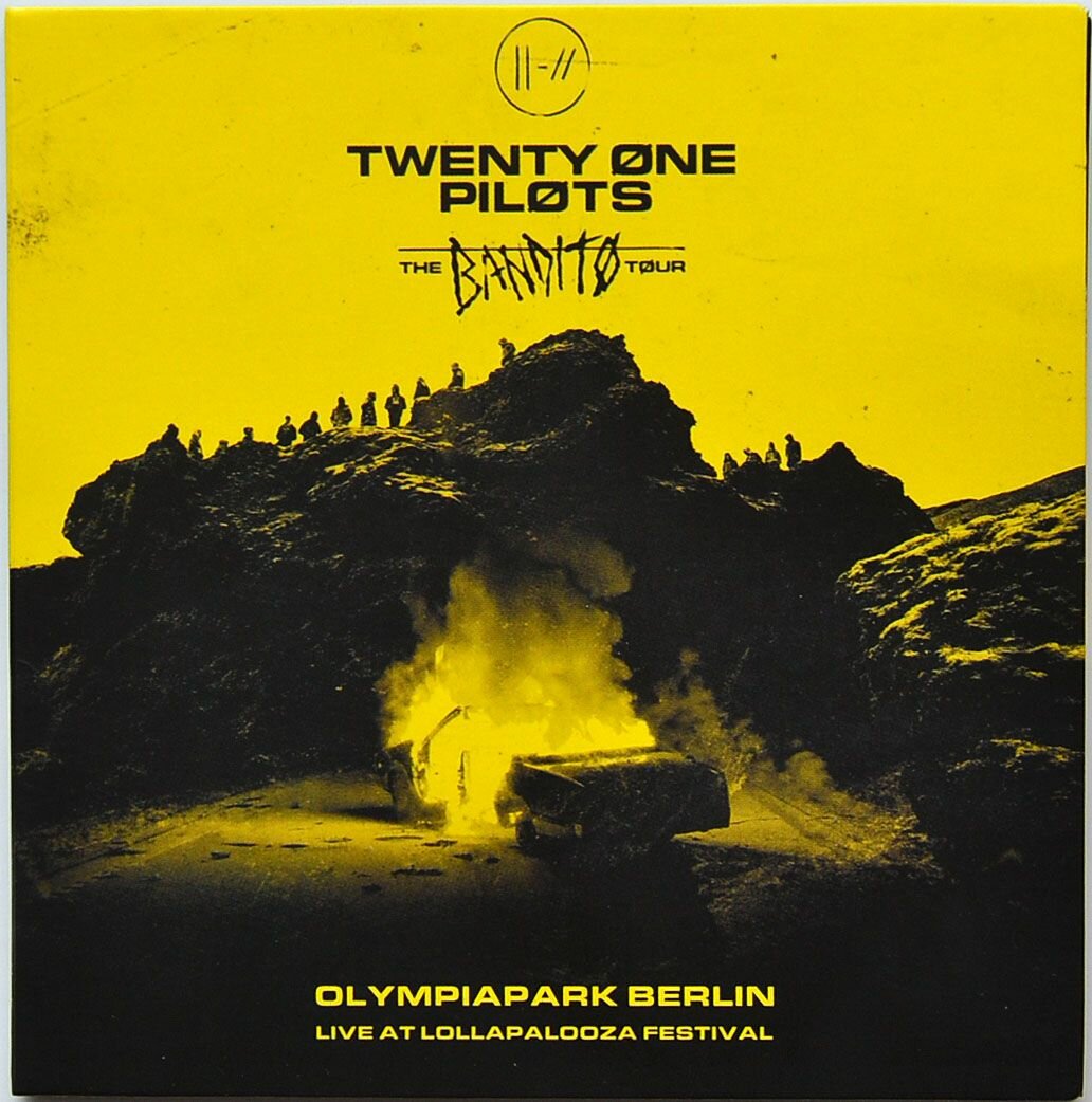 TWENTY ONE PILOTS Live in Berlin Lollapalooza Festival THE BANDITO TOUR CD (компакт диск)