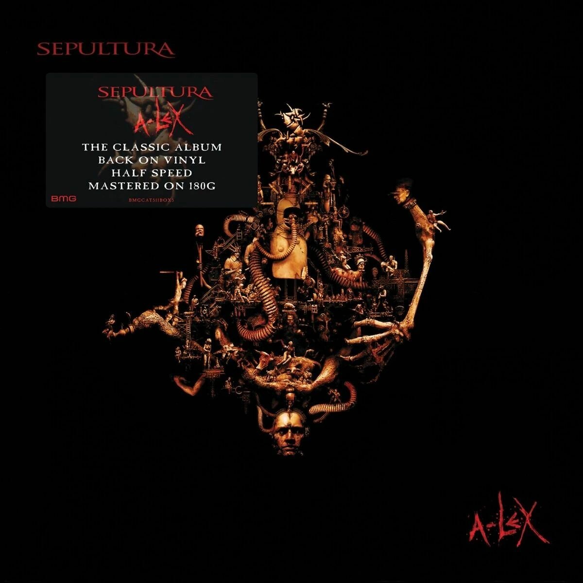 Sepultura: A-Lex (2LP), 2021, BMG, Виниловая пластинка