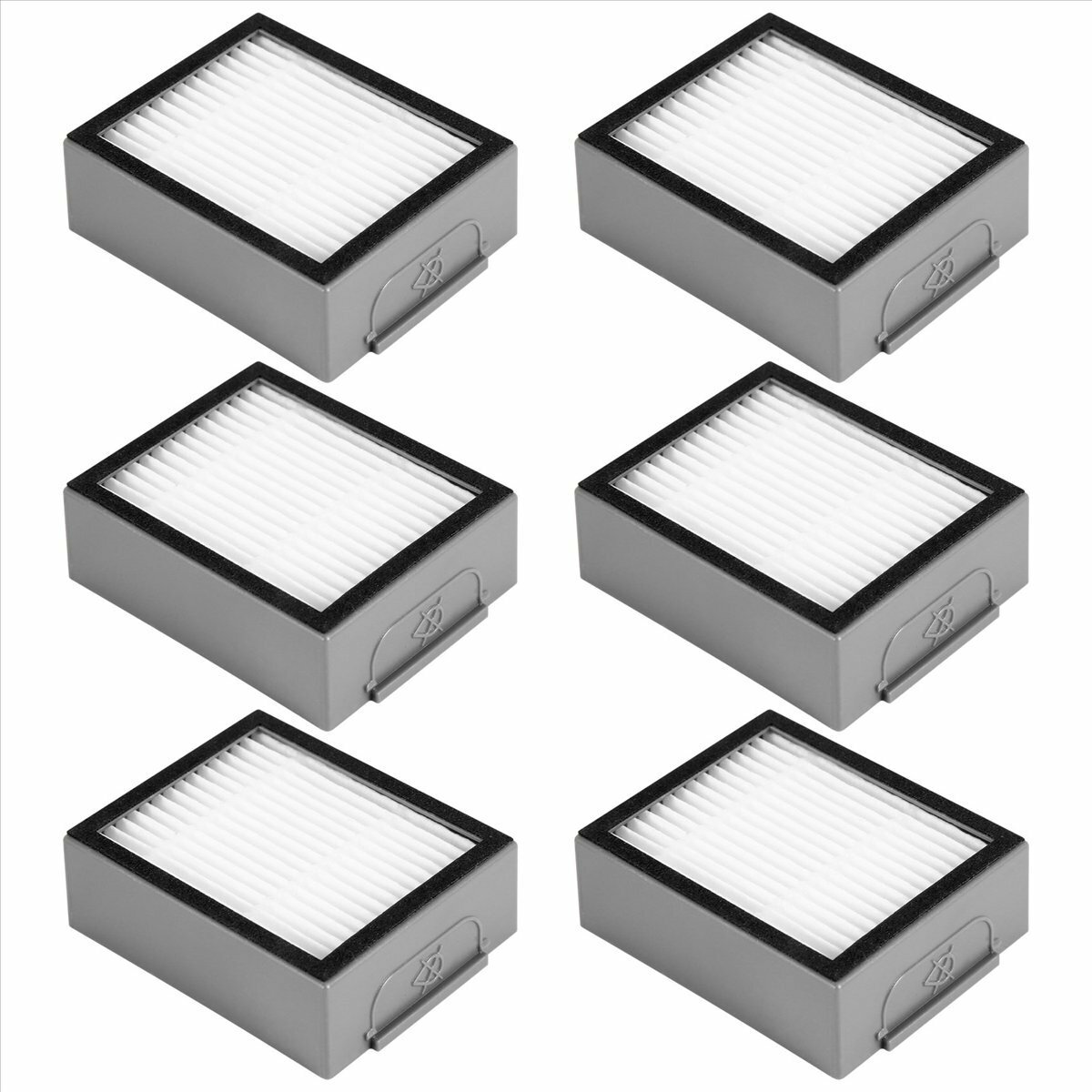 6 шт, запасные части для фильтра Hepa IRobot Roomba I3/I3+/I4/I7/I7+/E5/E6/E7, робота-пылесоса, аксессуары