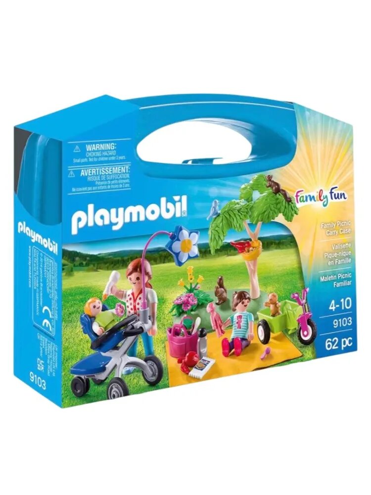 Playmobil-Мир Моби: Набор для семейного пикника-9103