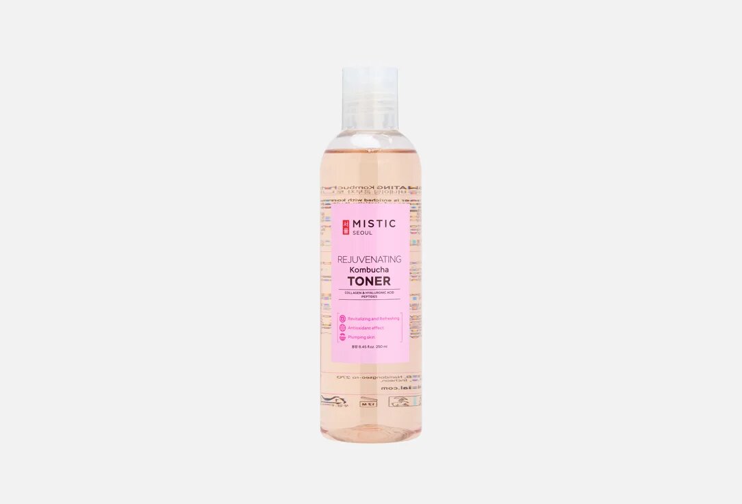 MISTIC Rejuvenating Kombucha Омолаживающий тонер для лица 250мл