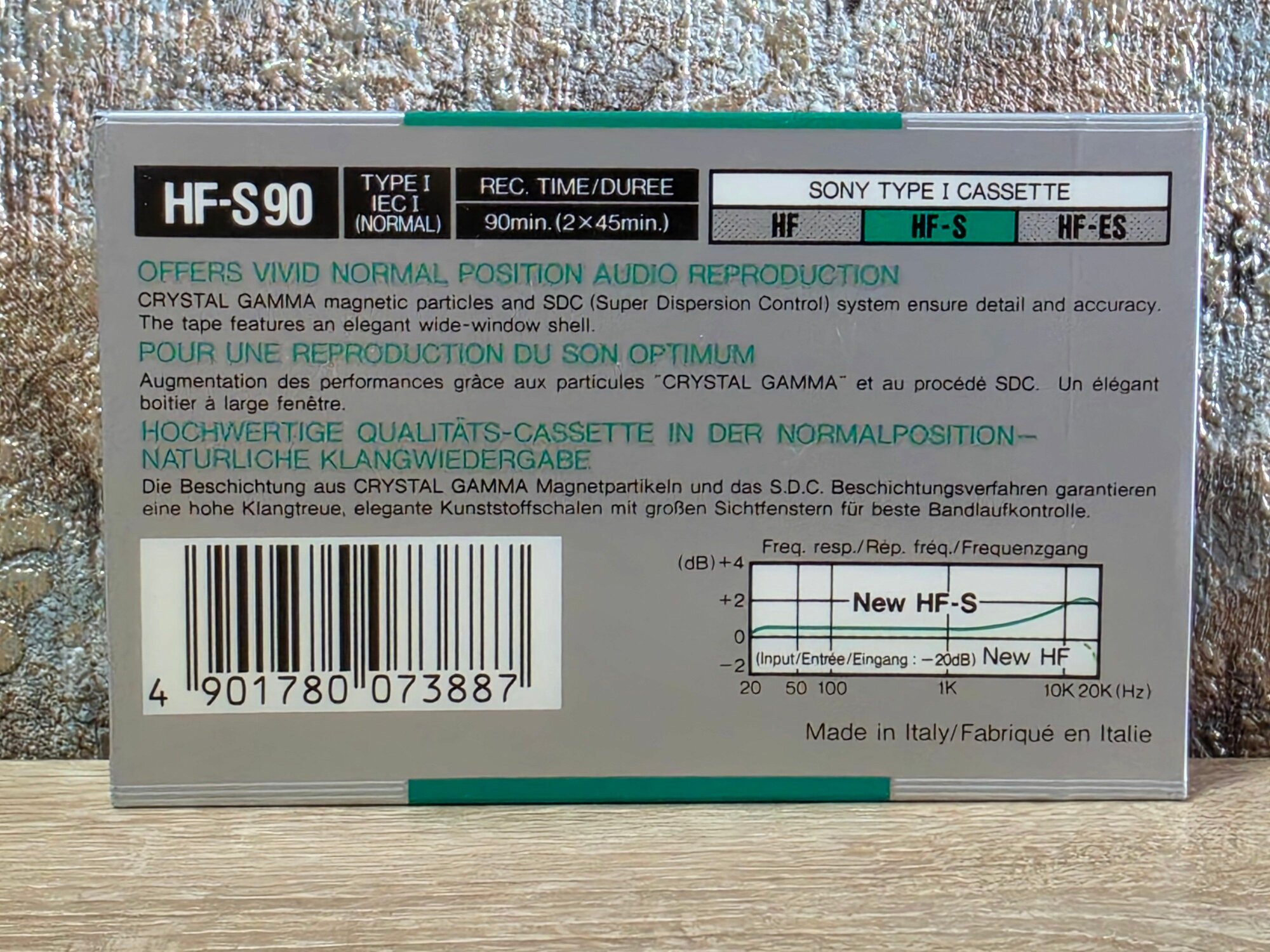 Аудиокассета SONY HF-S — фото 1