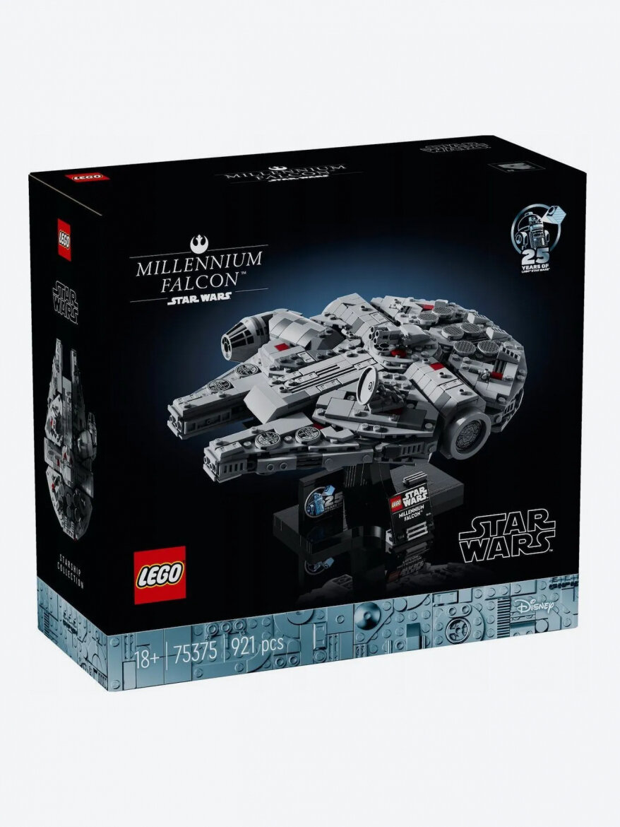 Конструктор LEGO Star Wars: коллекционная фигурка Сокол Тысячелетия (75375)