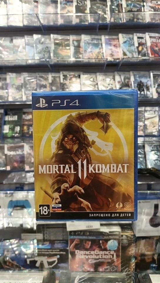 Mortal Kombat 11 [PS4, русские субтитры] (новая/перепак) (МК)(SPC)