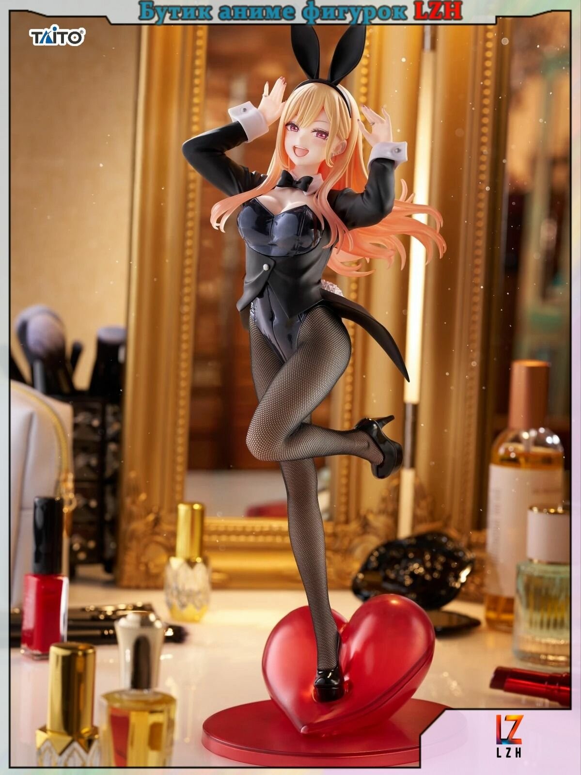 Аниме Фигурка TAiTO T-most Эта фарфоровая кукла влюбилась(My Dress-Up Darling) Марин Китагава (Kitagawa Marin) 32.5cm (LZH)