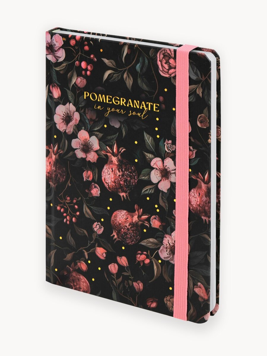 Ежедневник недатированный А5 145х203 мм, блокнот для записей 128 листов с резинкой, планер планинг, записная книжка, твердая обложка, Brauberg, 116293