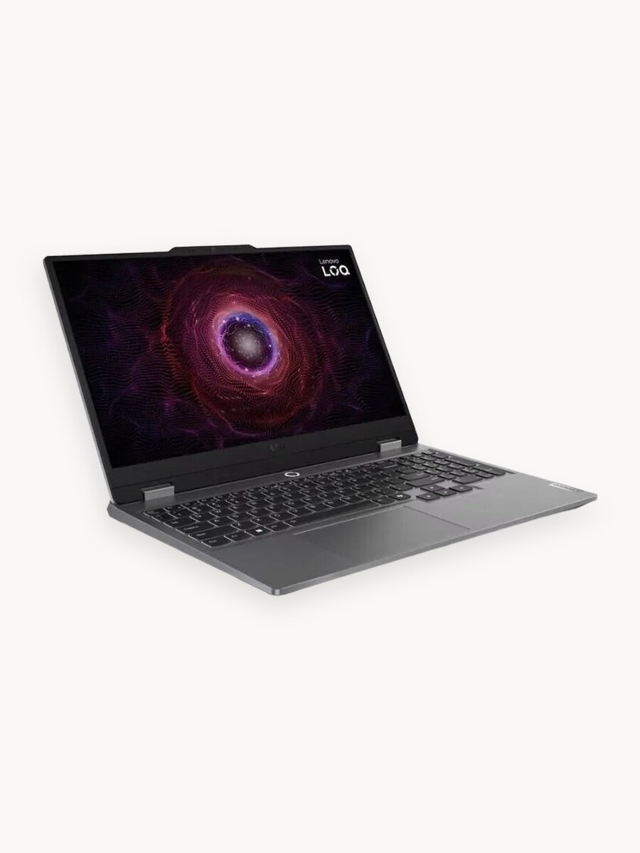 Игровой ноутбук Lenovo LOQ 15ARP9, экран 15.6" FHD, AMD Ryzen 5 7235HS, 16/512 Gb SSD, Nvidia GeForce RTX 3050, Без ОС, 83JC0058RK