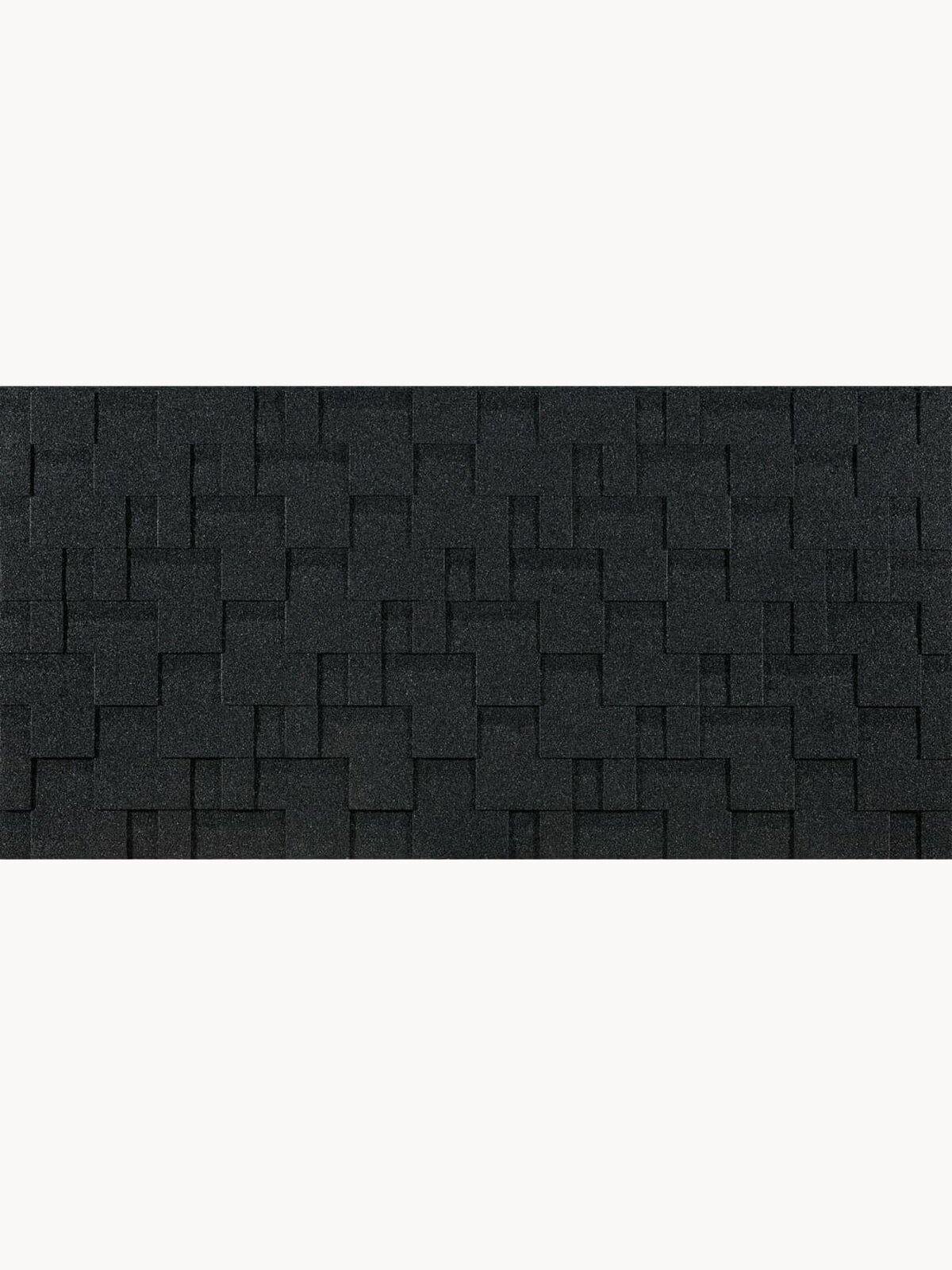 Гибкая черепица Docke EURASIA Лабиринт Серый, упаковка 3 м2 однослойная