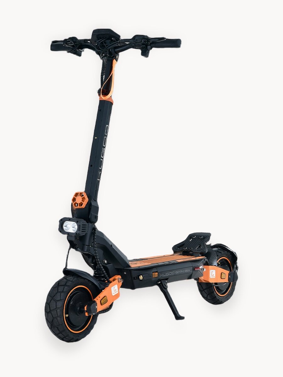 Электросамокат Kugoo Kirin G2 Pro Max, взрослый, максимальная скорость 60 км/ч, дальность хода 80 км.