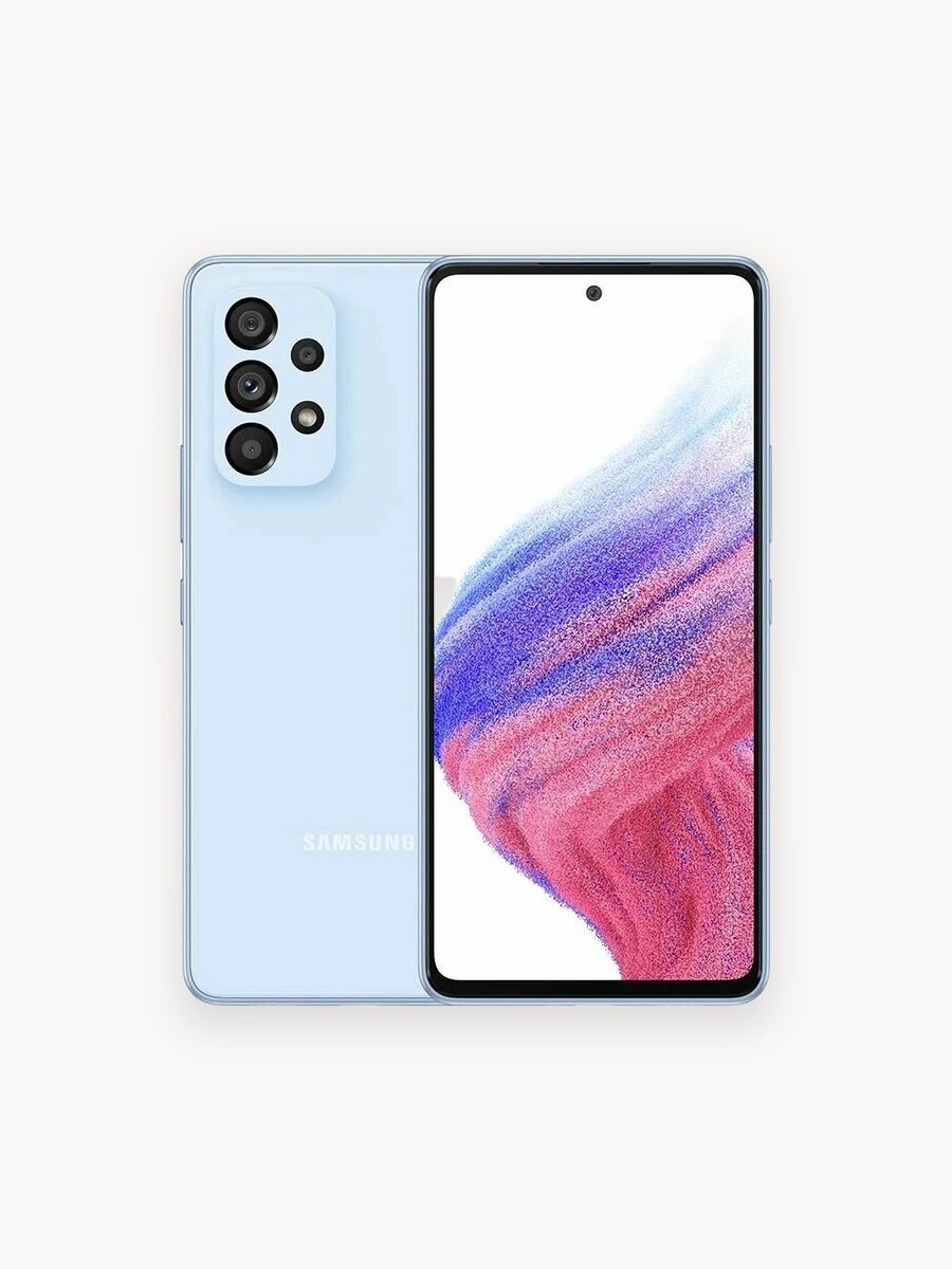 Смартфон Samsung Galaxy A53 Global Exynos 1280 8/256ГБ , синий