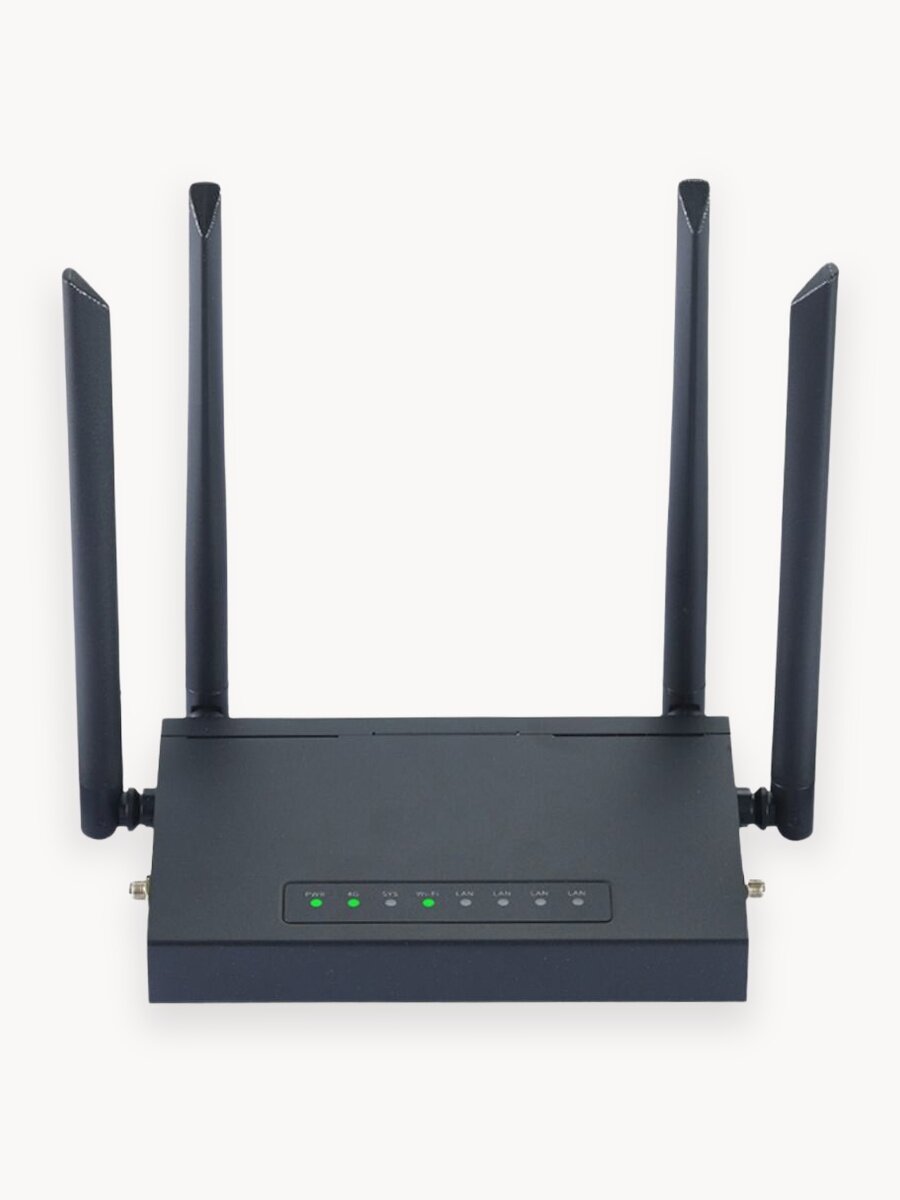 Комплект усилитель интернет сигнала для дачи и дома 4G WiFi роутер с антенной Пушка Yagi MIMO AP17-1800F