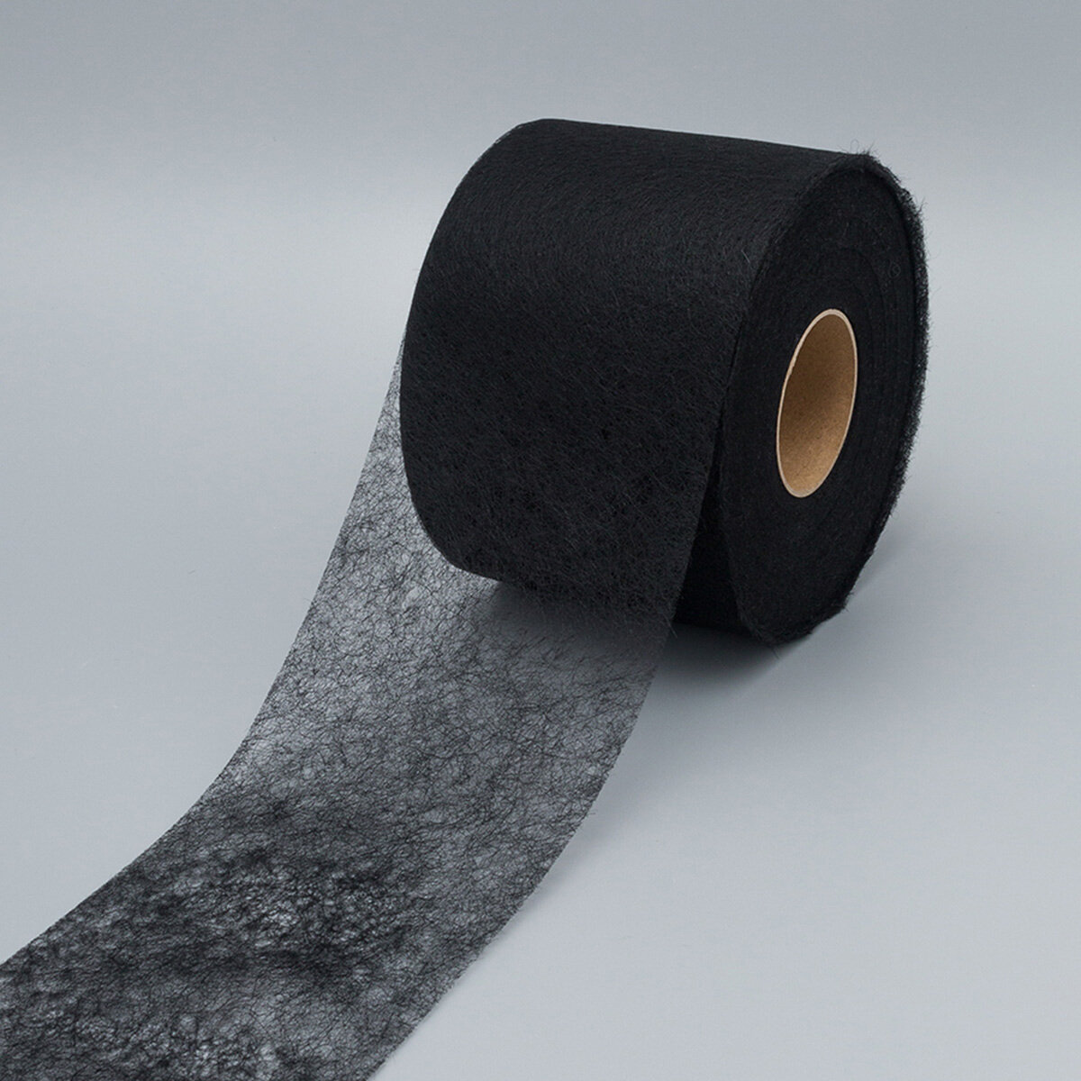 Паутинка клеевая для ткани лента 10 см*100 м, 23 г/м², графитовая, Айрис