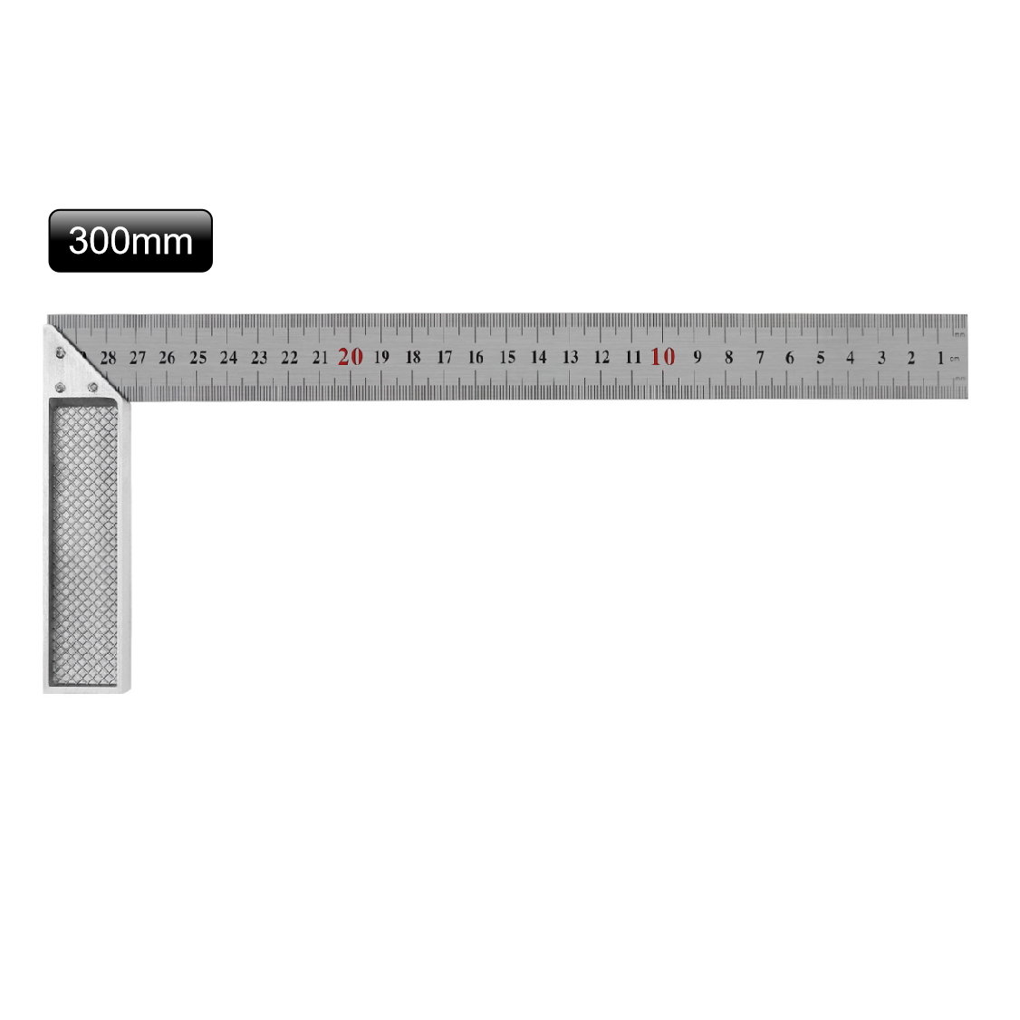Угольник 90 градусов, нержавеющая сталь, для столяра/инженера