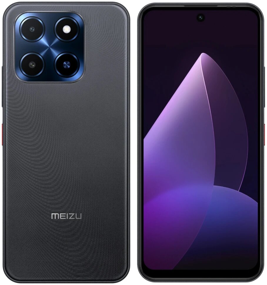6.79" Смартфон Meizu Mblu 22 4/128 ГБ, 1640x720, IPS, 90 Гц, 5000 мА*ч, черный