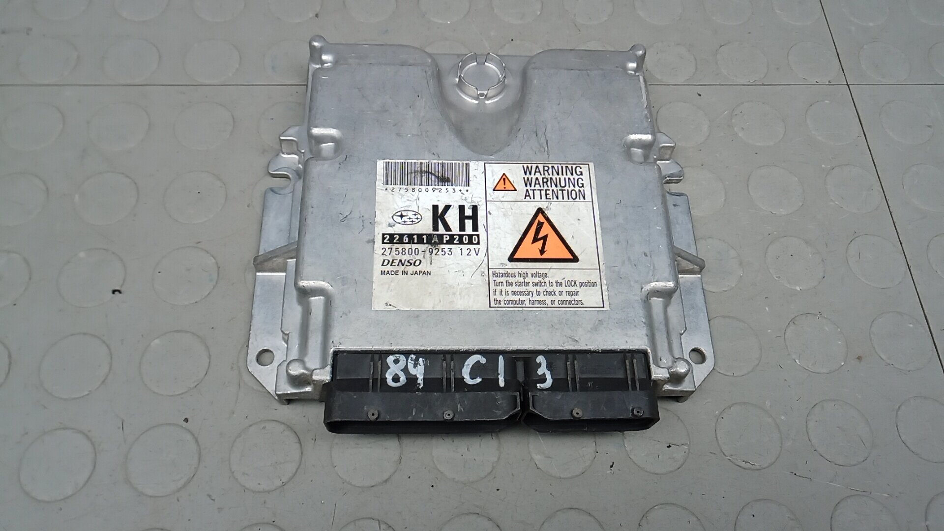 Блок управления двс SUBARU FORESTER 3, Номер 22611AP200, 2758009253