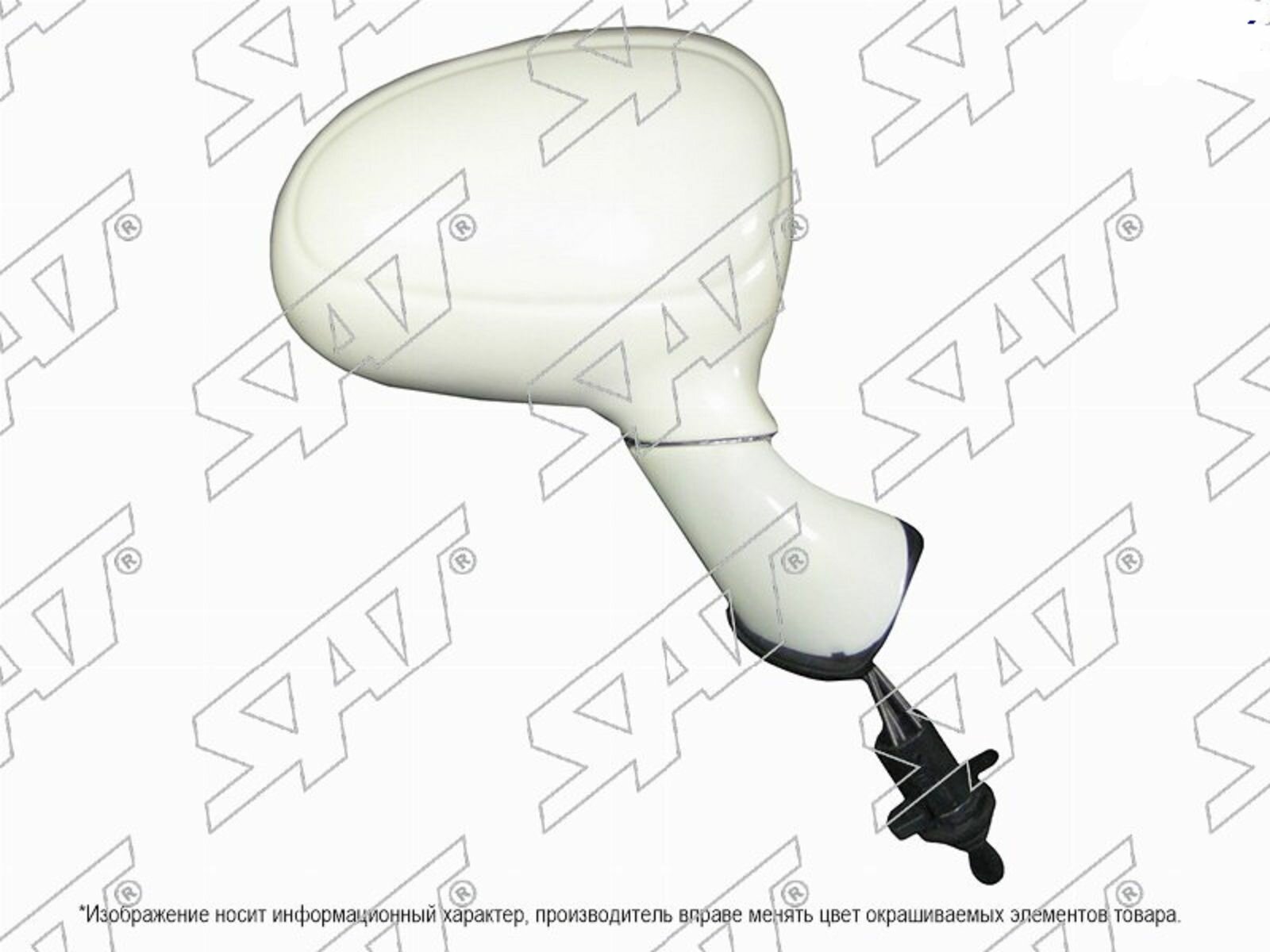 Зеркало DAEWOO MATIZ 01-15 RH механическое