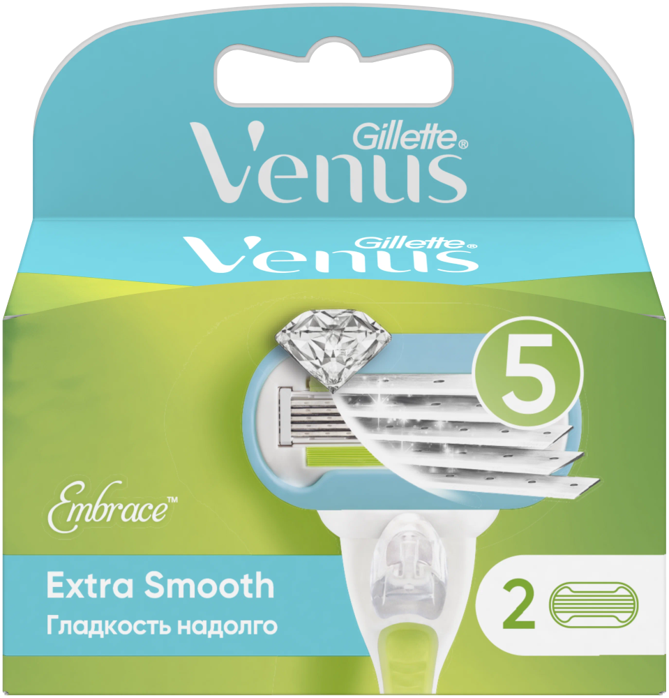 GILLETTE VENUS EMBRACE кассеты сменные для безопасных бритв