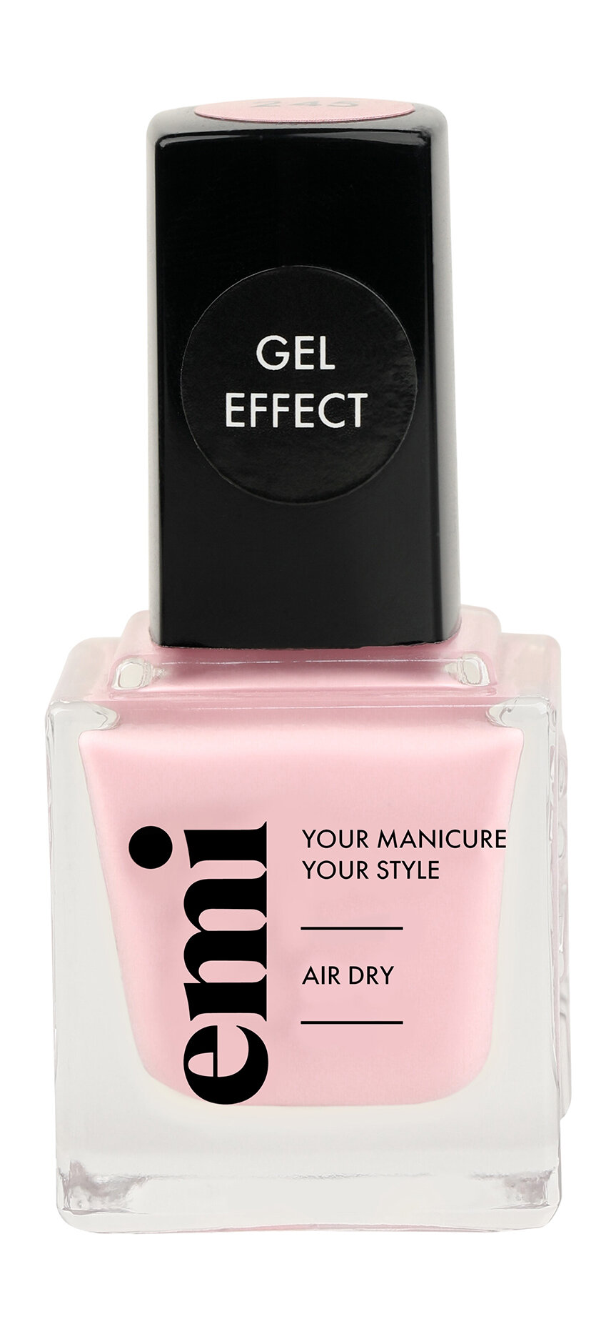 EMI Лак для ногтей Gel Effect ультрастойкий, 9 мл, 245 Трепет крыльев