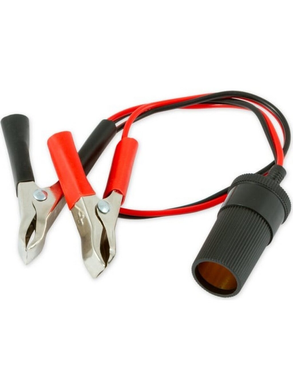 Разветвитель удлинитель (0,5 м, крокодилы в гнездо прикуривателя)