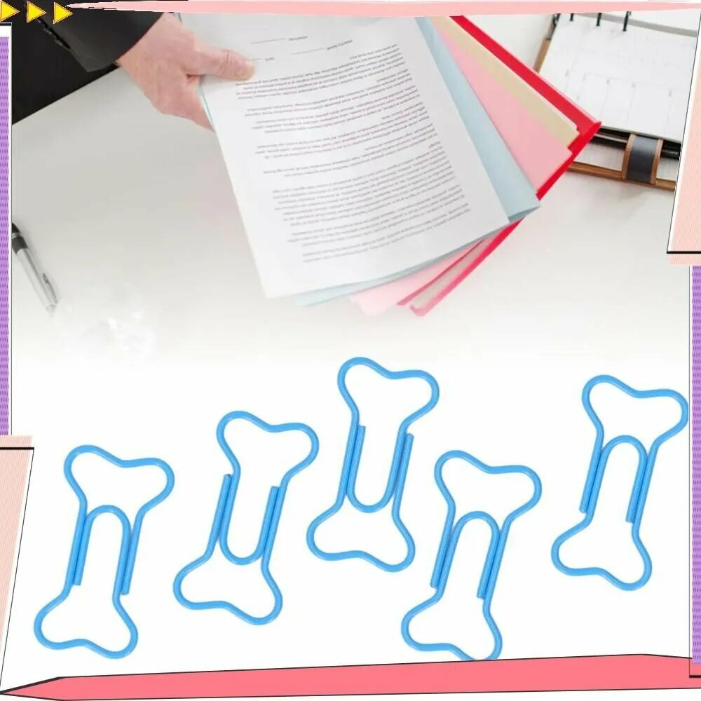 Скрепки в форме костей