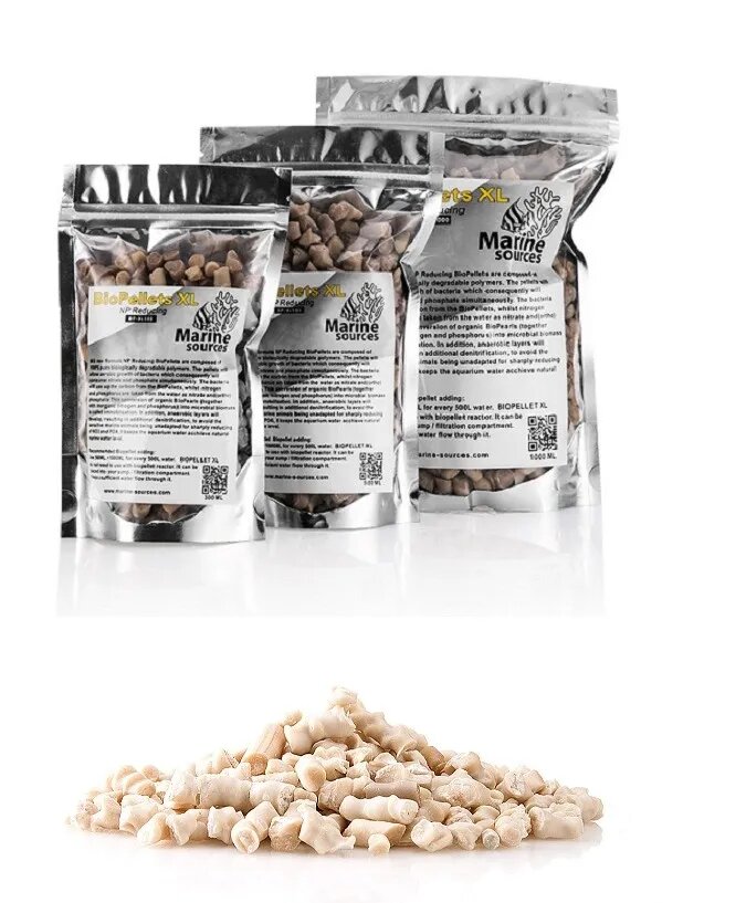 Морской источник, биопеллеты NP, нитрат фосфат, фасоль NP, Горох, Горох, для разложения фасоли, Черный, 1000ML