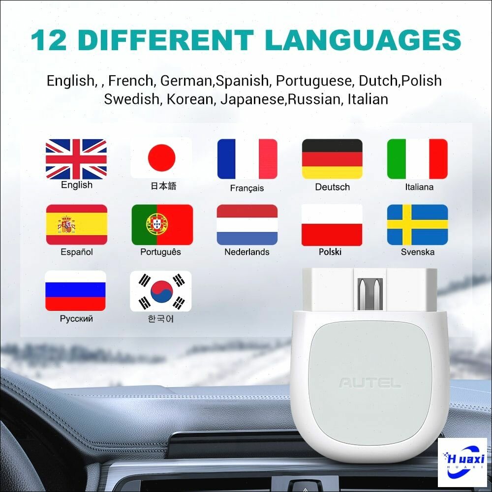 Сканер - считыватель AP200 Bluetooth OBD2 с общесистемной диагностикой