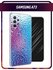 Чехол на Samsung Galaxy A73 / Самсунг Галакси А73 с принтом "Капли на стекле"
