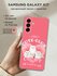 Чехол на Samsung Galaxy A17/A18 / Самсунг А17/А18 с принтом "Cute club"