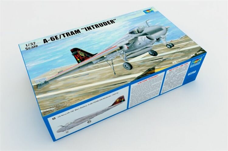 Trumpeter 1/32 02250 A-6E/TRAM Intruder сборная модель самолета