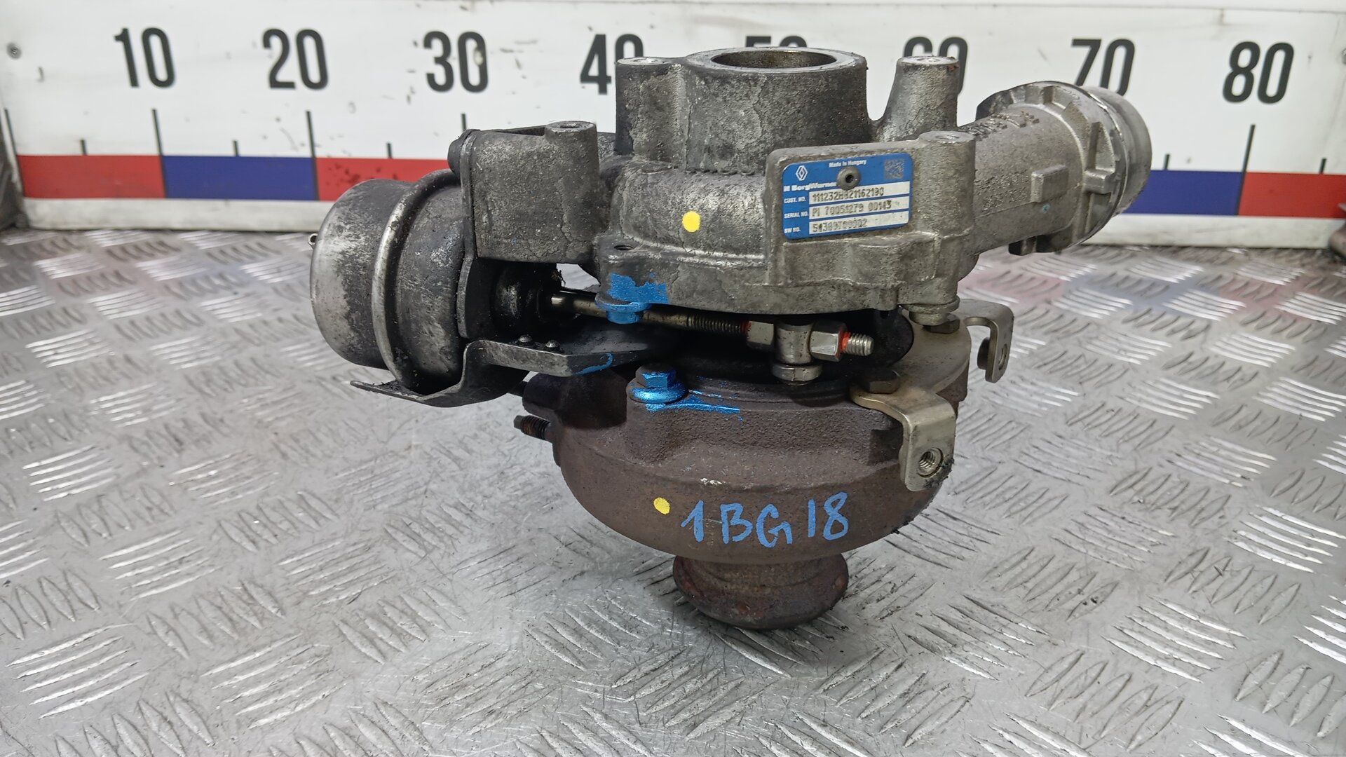 Турбина дизельная RENAULT MEGANE 3, Номер 51389700002
