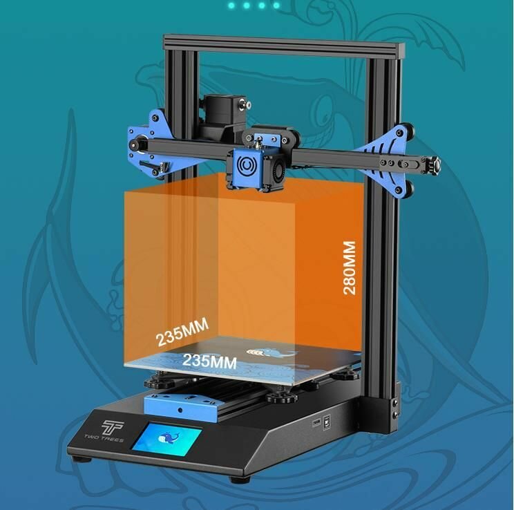 3D Принтер, размер печати 230x230x280 мм