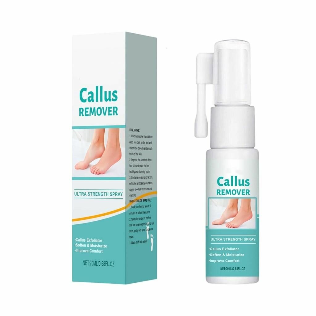 Натуральные спреи для пилинга ног, формула, устойчивая к аллергии, для ежедневного использования, удобный размер, идеальный для активного образа жизни, - 1