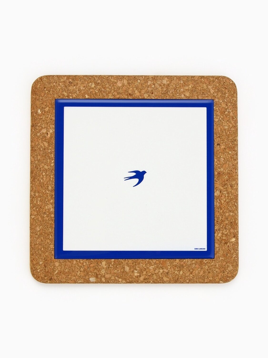 Подставка под горячее Дорого внимание "Ласточка", керамика, 19,5 см