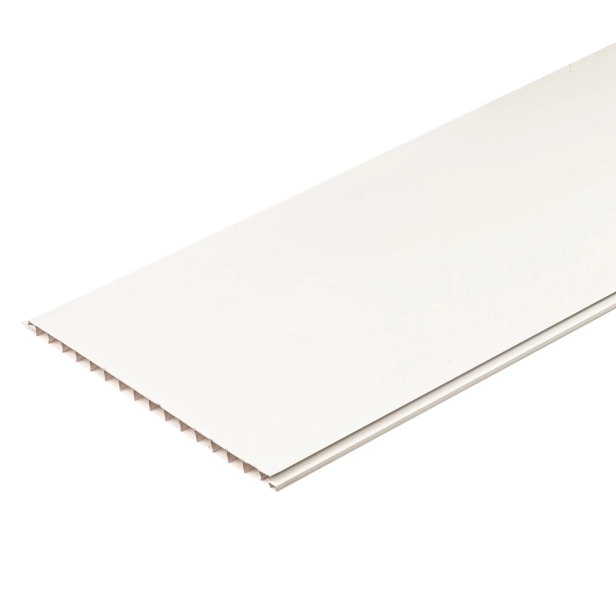 Панель ПВХ 250х3000х10 мм Venta бесшовная матовая белая 0,75 кв. м Venta VE250R 525