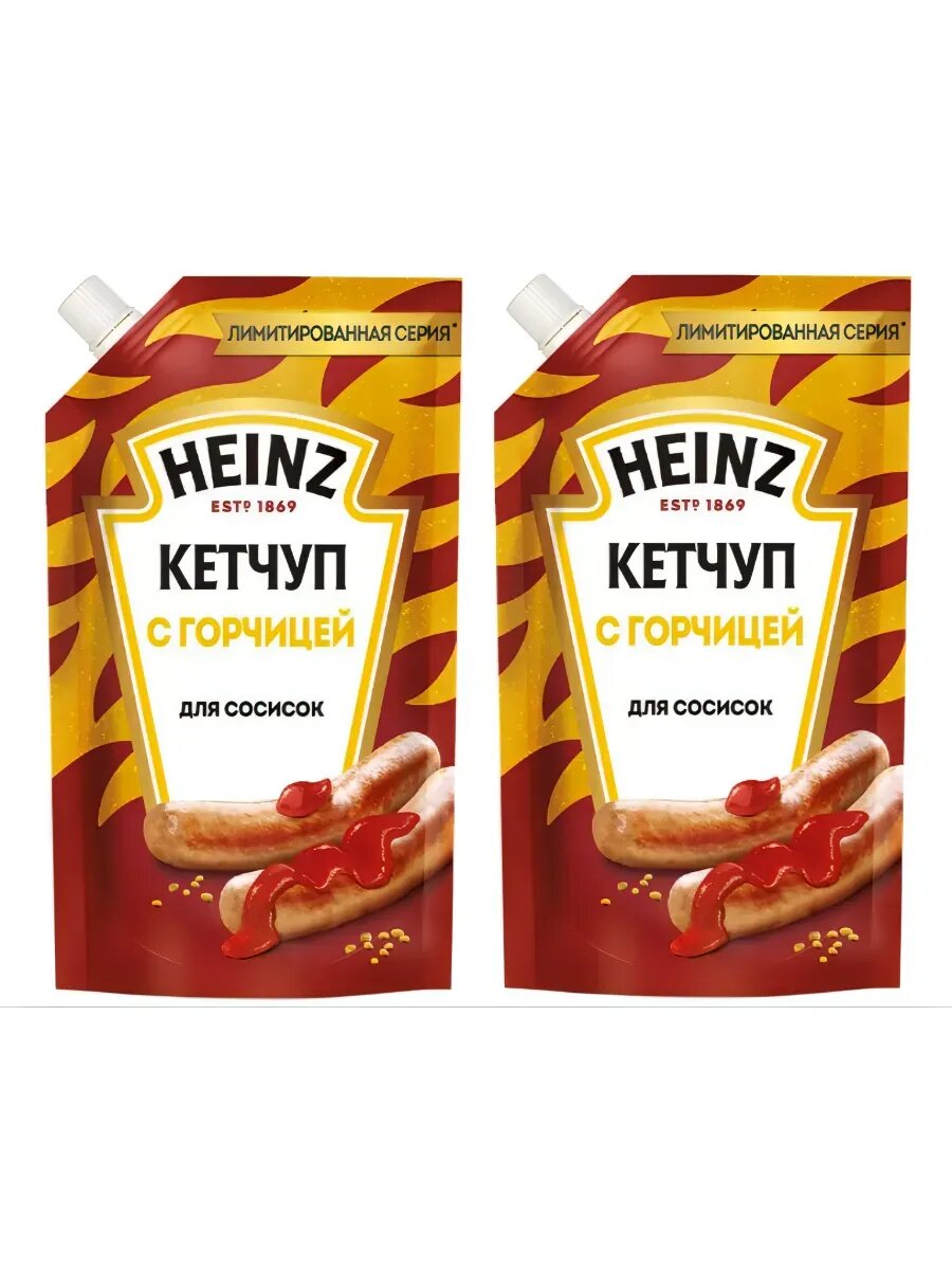 Кетчуп Heinz с горчицей
