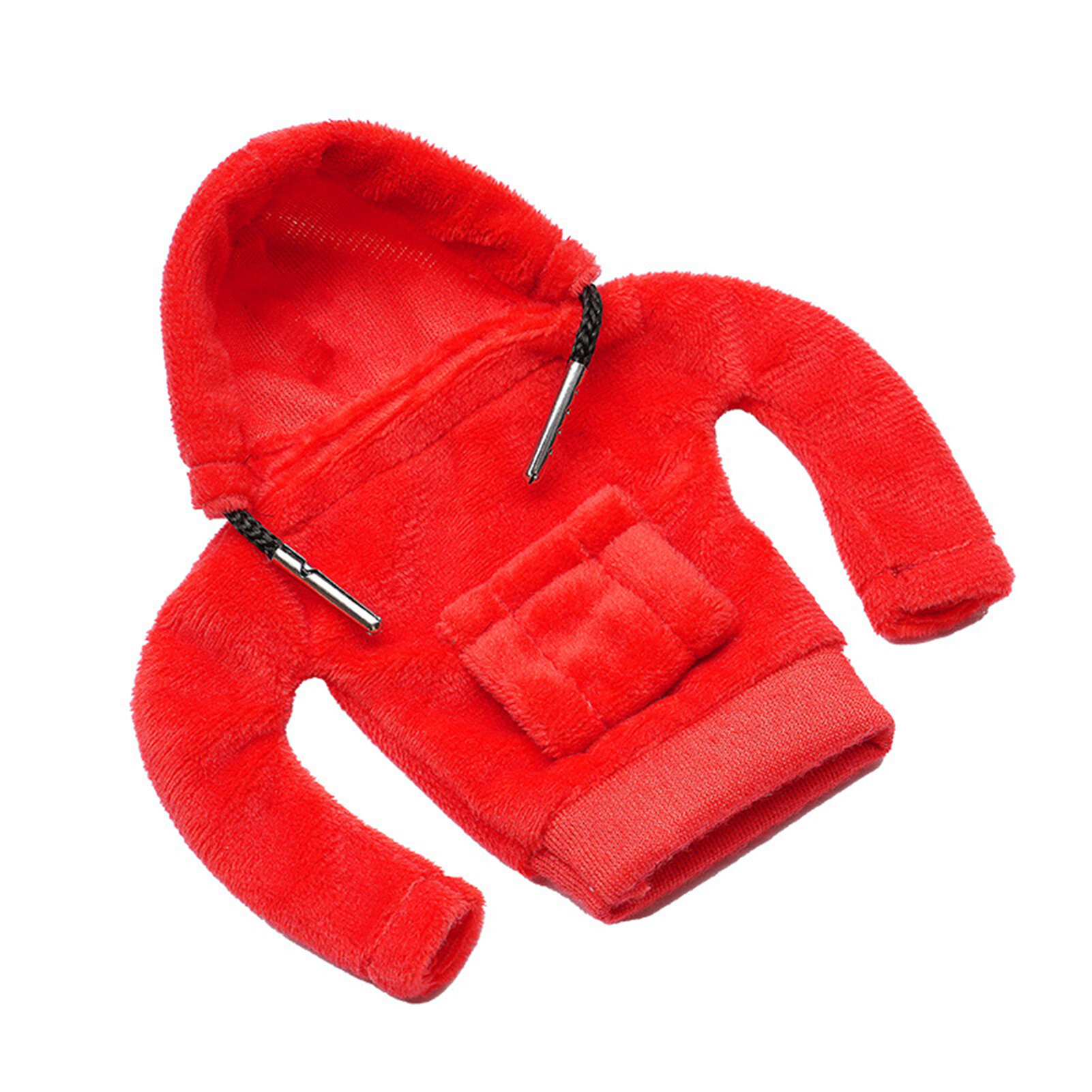 Чехол для ручки КПП автомобиля с капюшоном, чехол для ручек КПП, чехол для рычага КПП, подходит для рычагов КПП с круглыми головками, Цвет: Оранжевый/Синий/Красный/Белый/Черный/Розовый, Материал: Пух, Размер упаковки: 12*8*2см, Вес упаковки: 15г,