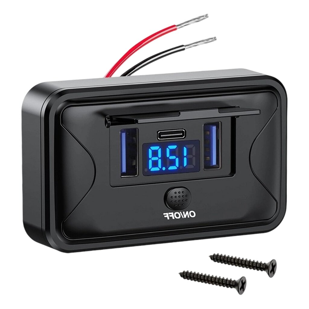 Быстрая зарядка автомобиля Совместимость с несколькими устройствами Встроенный считыватель напряжения Защитный Пылезащитный чехол