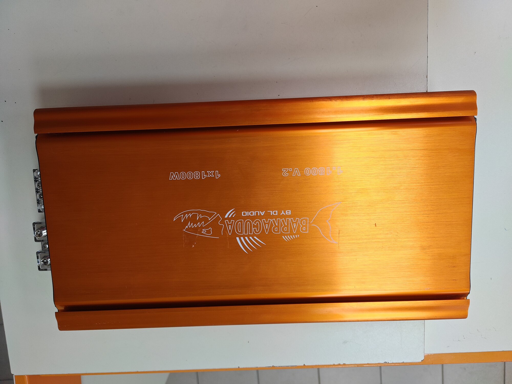 Усилитель автомобильный DL Audio Barracuda 1.1800 v2 одноканальный (1*1800 Вт в 1Ом, класс D) Б\У уценка