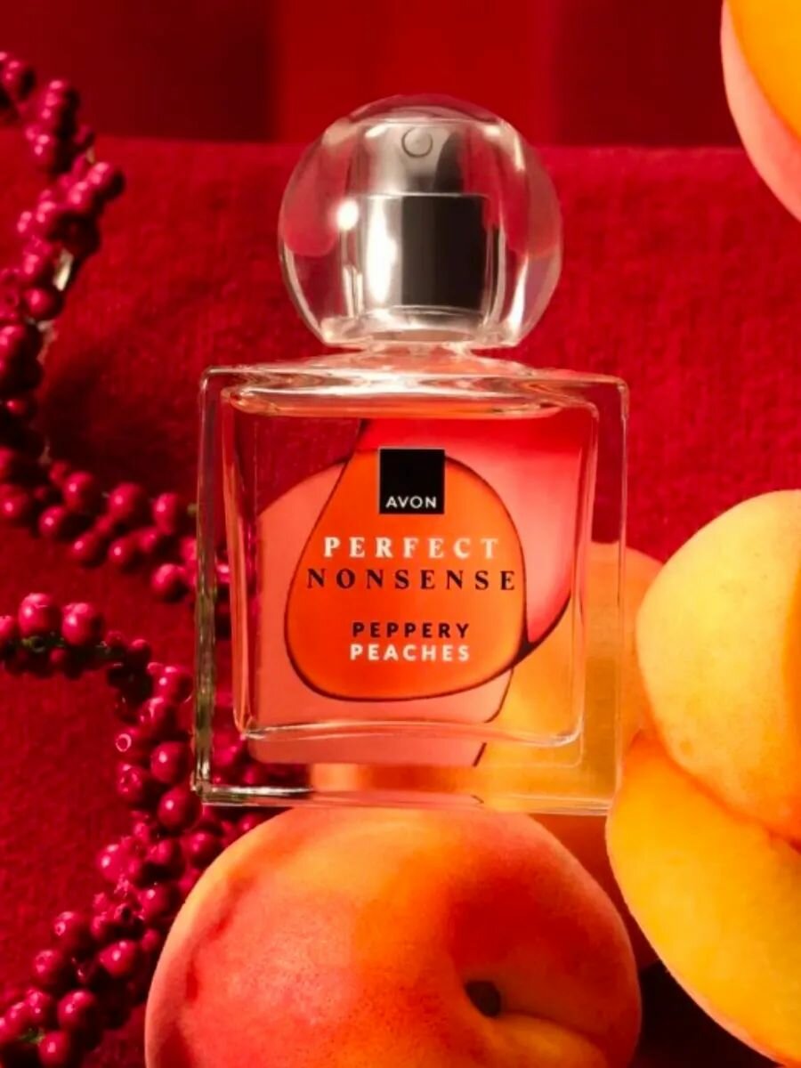 AVON Парфюмерная вода Perfect Nonsense Peppery Peaches для нее, 50 мл
