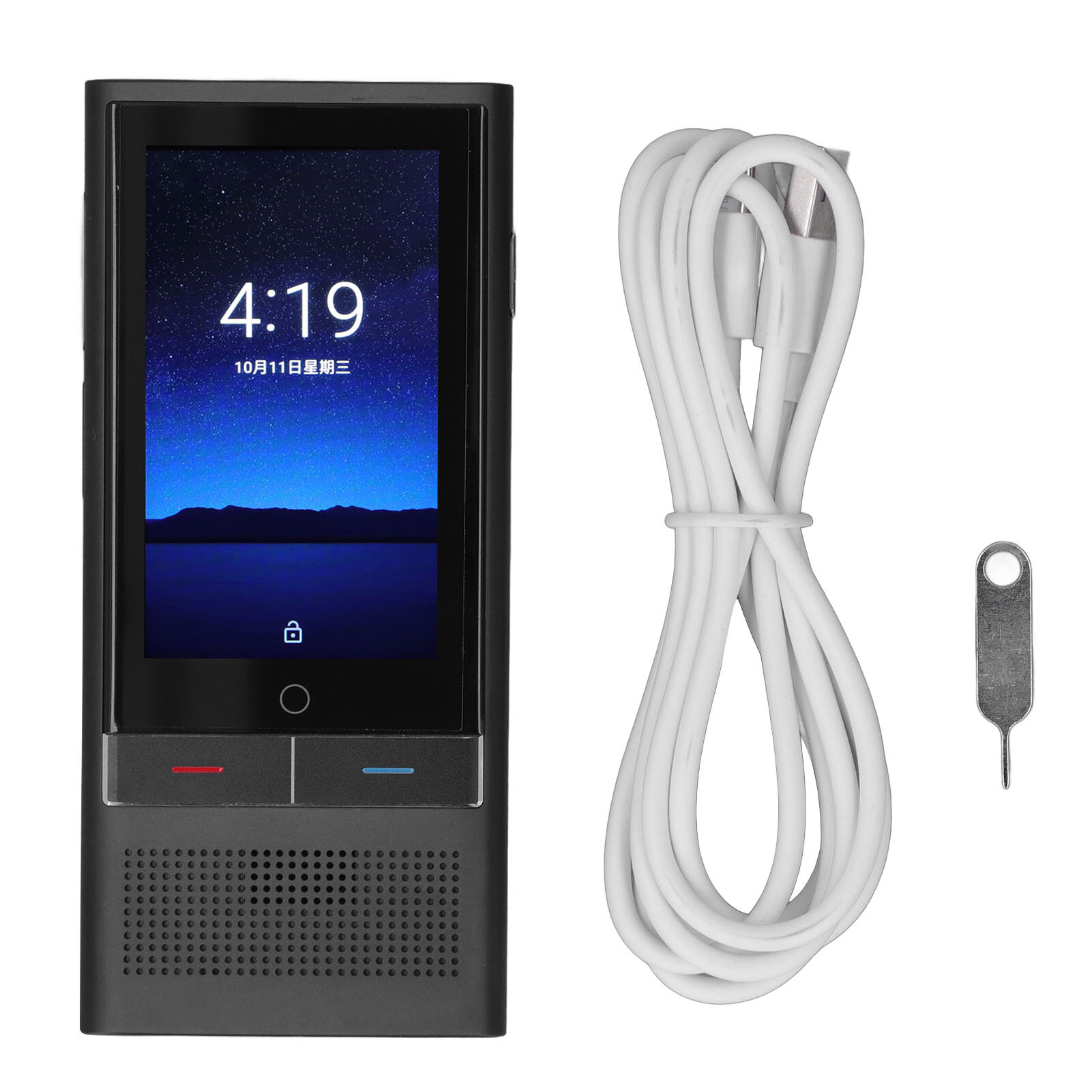 Голосовой переводчик 142 онлайн 19 автономных языков 1G RAM 16G ROM Поддержка фотозаписи 4G Translation Device