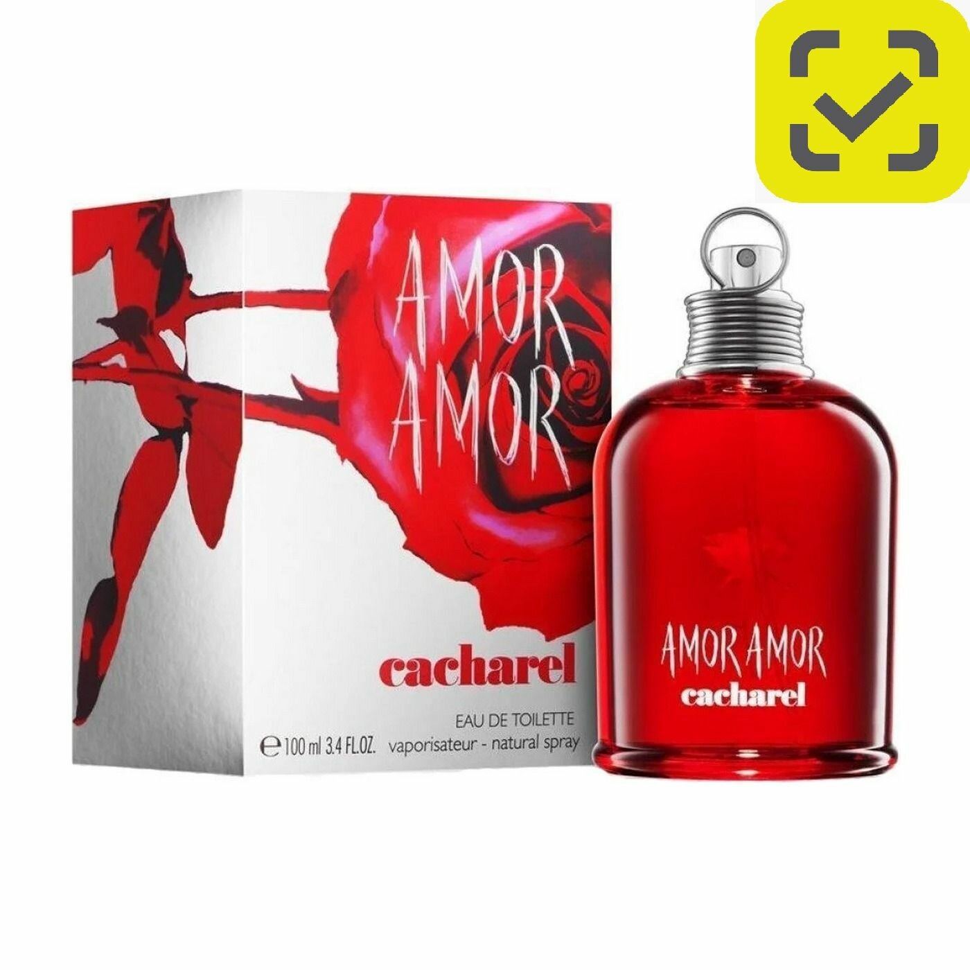 Туалетная Вода Cacharel Amor Amor/Женский Парфюм Кашарель Амор Амор 100мл (Франция)