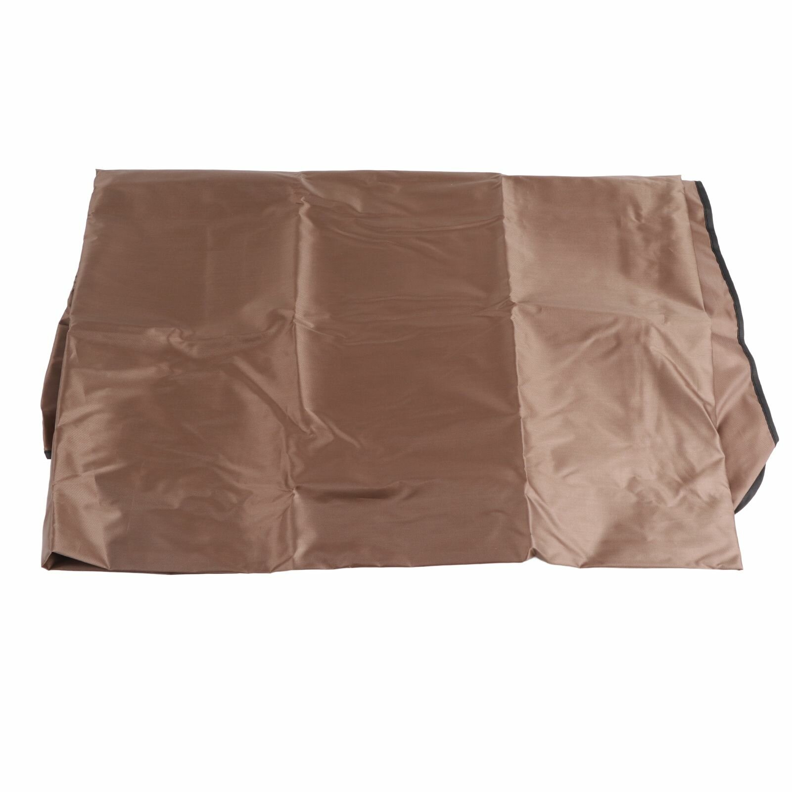 Навес для уличных качелей с серебряным покрытием, ткань Оксфорд, водонепроницаемая верхняя крышка для стула-качалки для сада, аксессуар для солнцезащитного козырька, коричневый