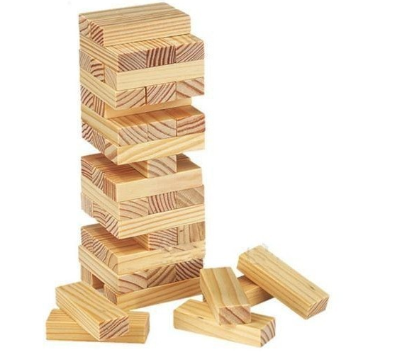 Настольная игра Дженга "Падающая башня"