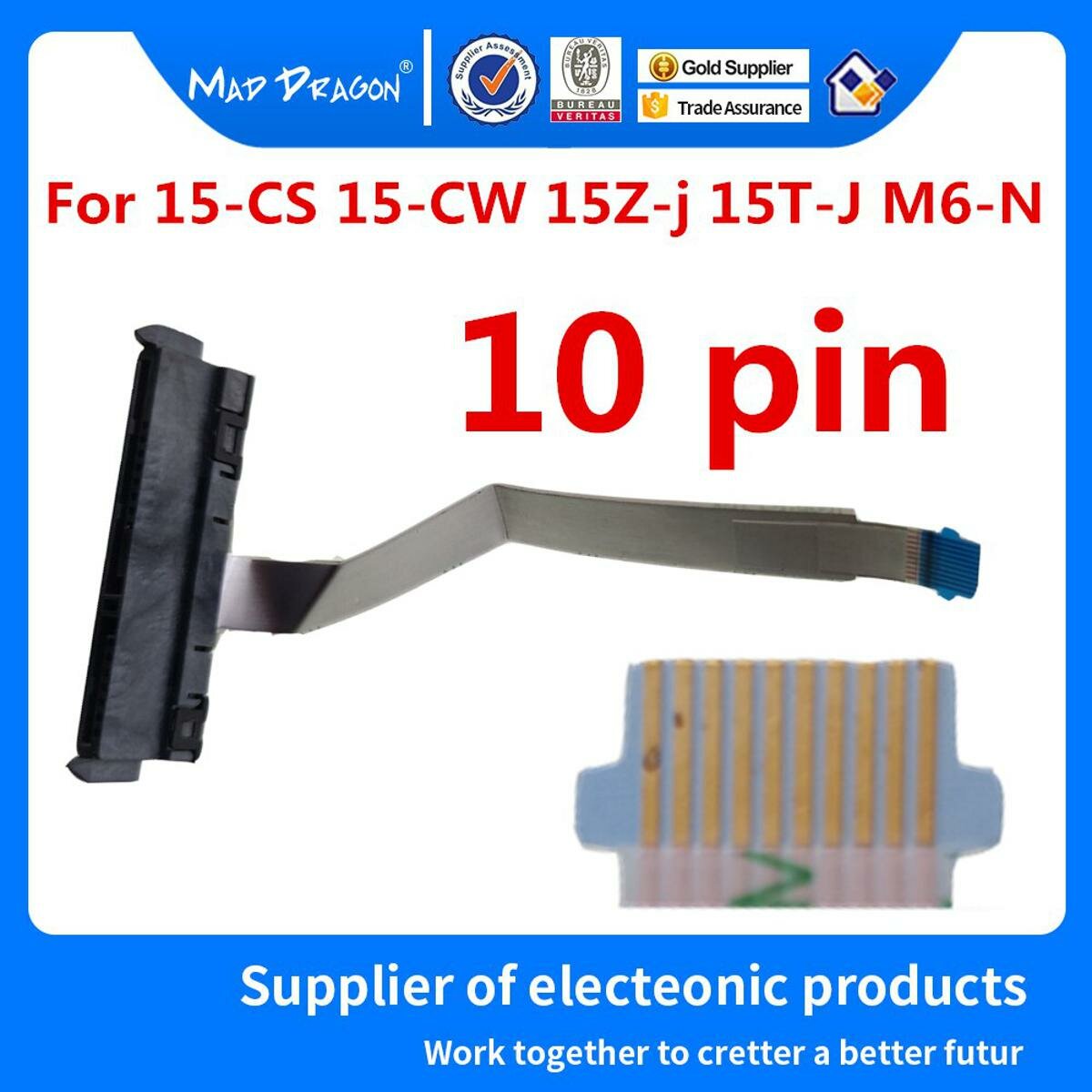 Новый оригинальный SATA SSD HDD жесткий диск кабель разъем для HP 15-CW 15J 15Z-j 15T-J M6-N 15-CS 15-cs0049tx 15-CS0050