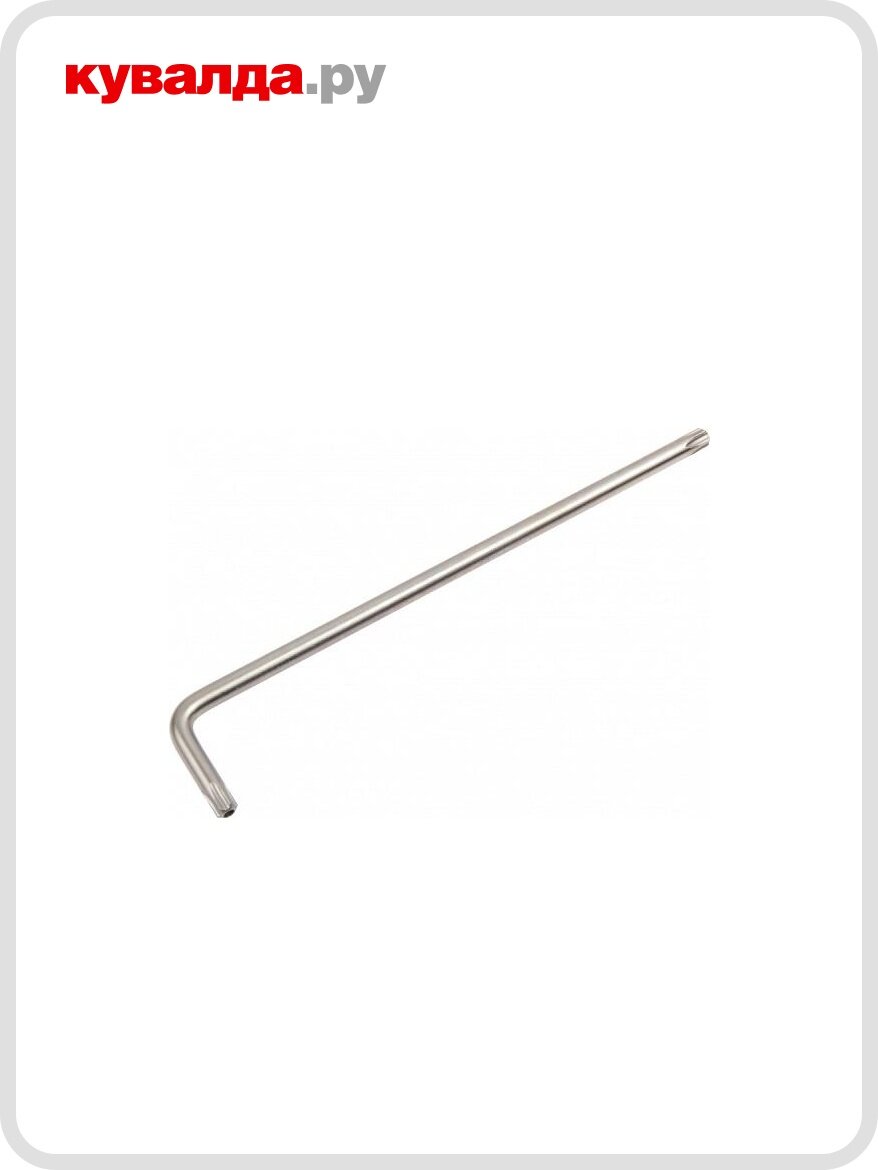 Ключ TORX KING TONY L-образный удлиненный с отверстием TX 50 х 225 мм 112750R