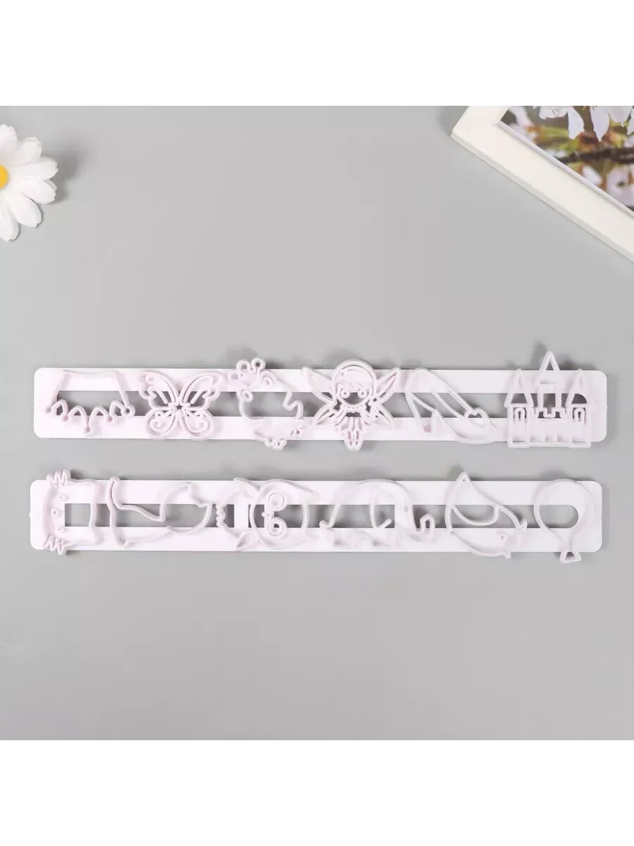 Каттеры для полимерной глины "Принцесса" набор 2 шт